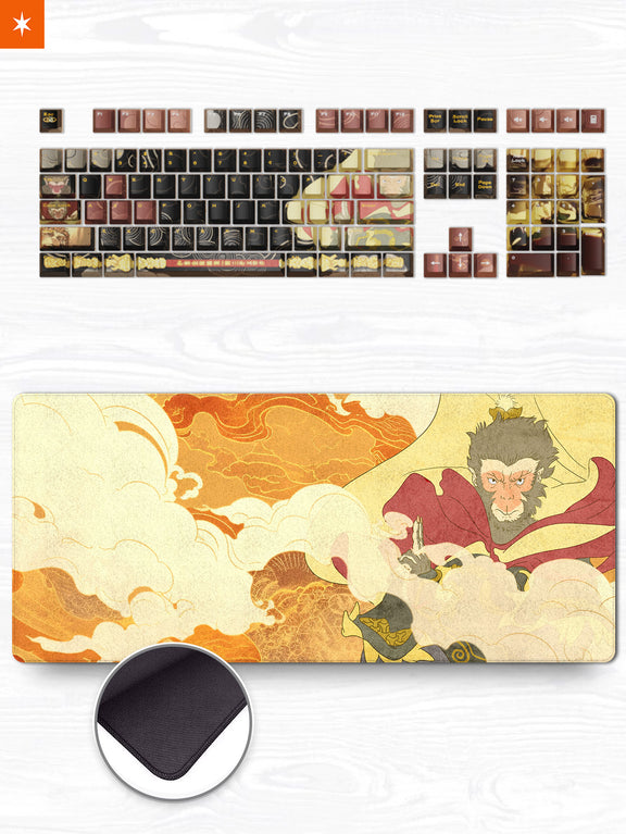 Monkey King Keycap & Deskmat + Snuggle Cloak Bundle – Fandomaniax