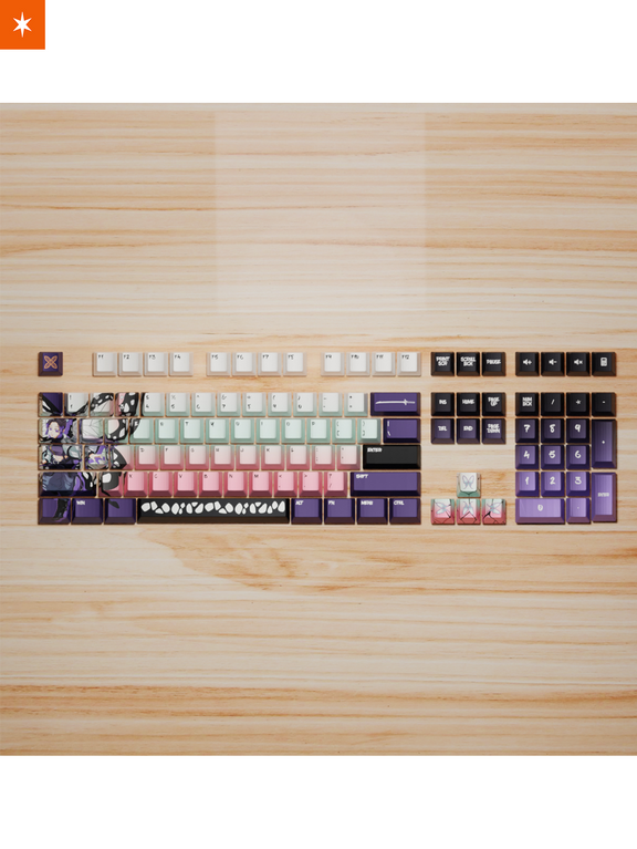 Shinobu Themed Keycap & Deskmat – Fandomaniax