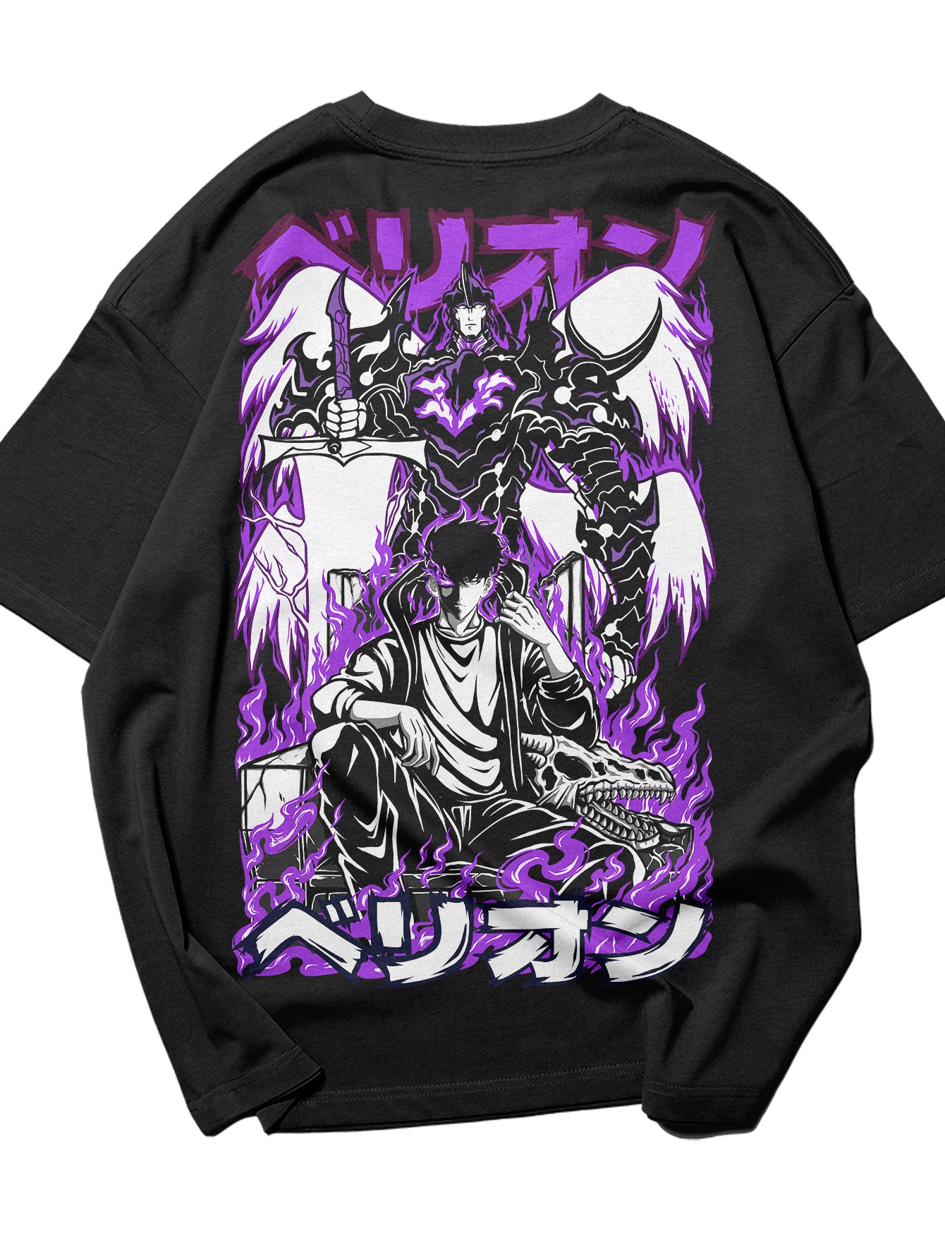 Fandomaniax- SL Jinwoo Bellion V2 Oversize T-Shirt