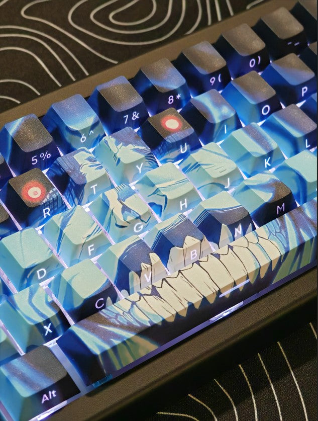 KEYBOARD - Limited Edition Custom 65% Keyboard - Solo Levelling 68Keys ...