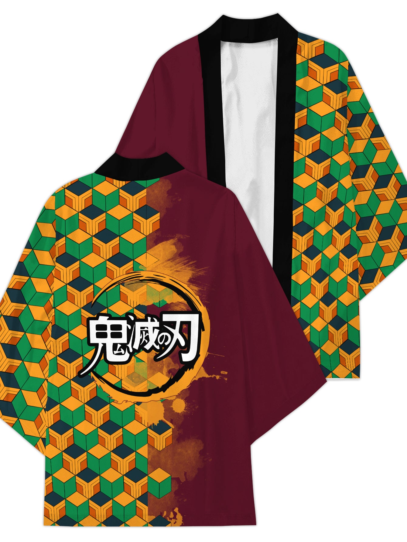 Fandomaniax- Kimetso No Yaiba Giyu Kimono