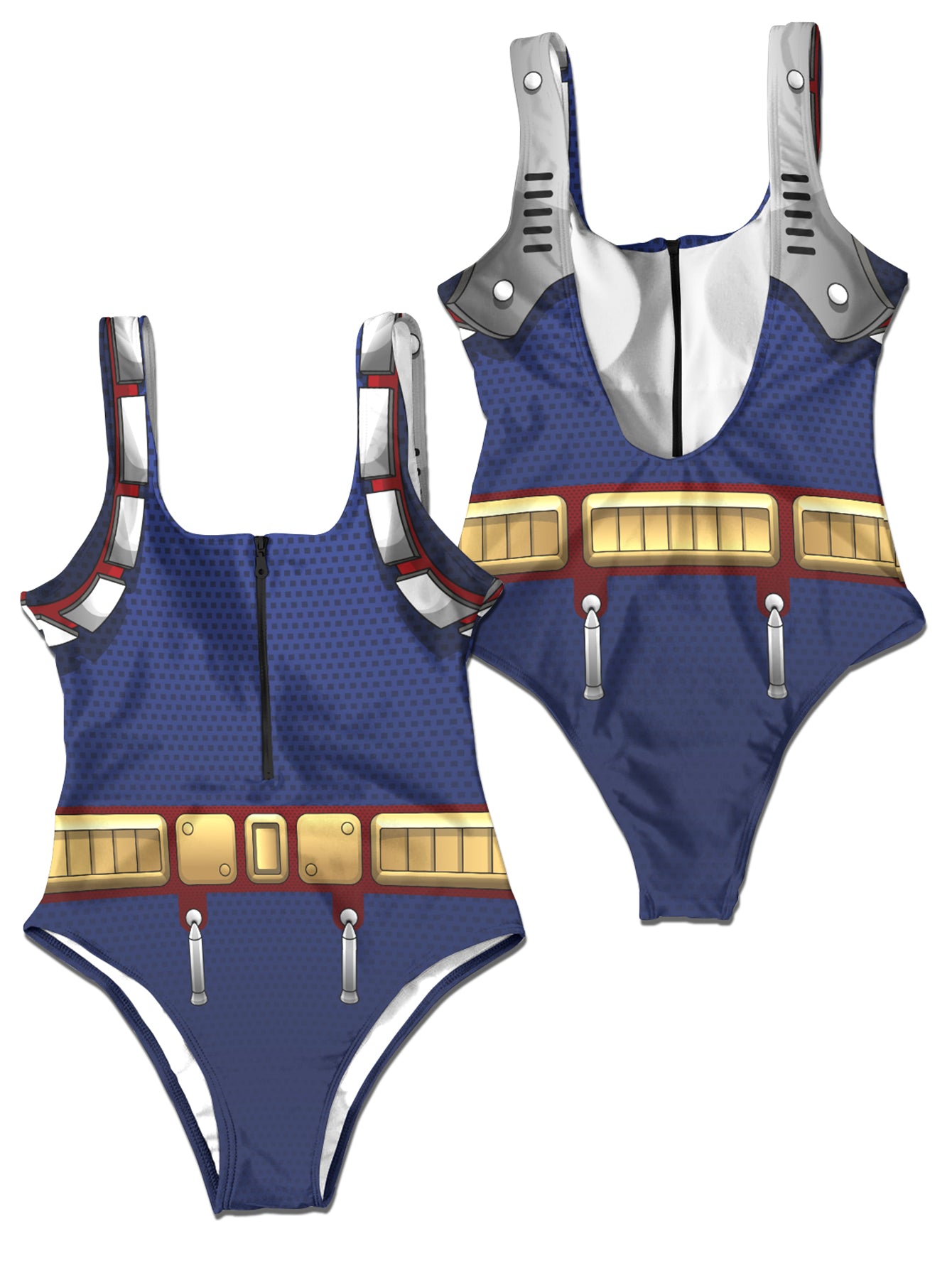 Fandomaniax- UA High Shoto One Piece Swimsuit