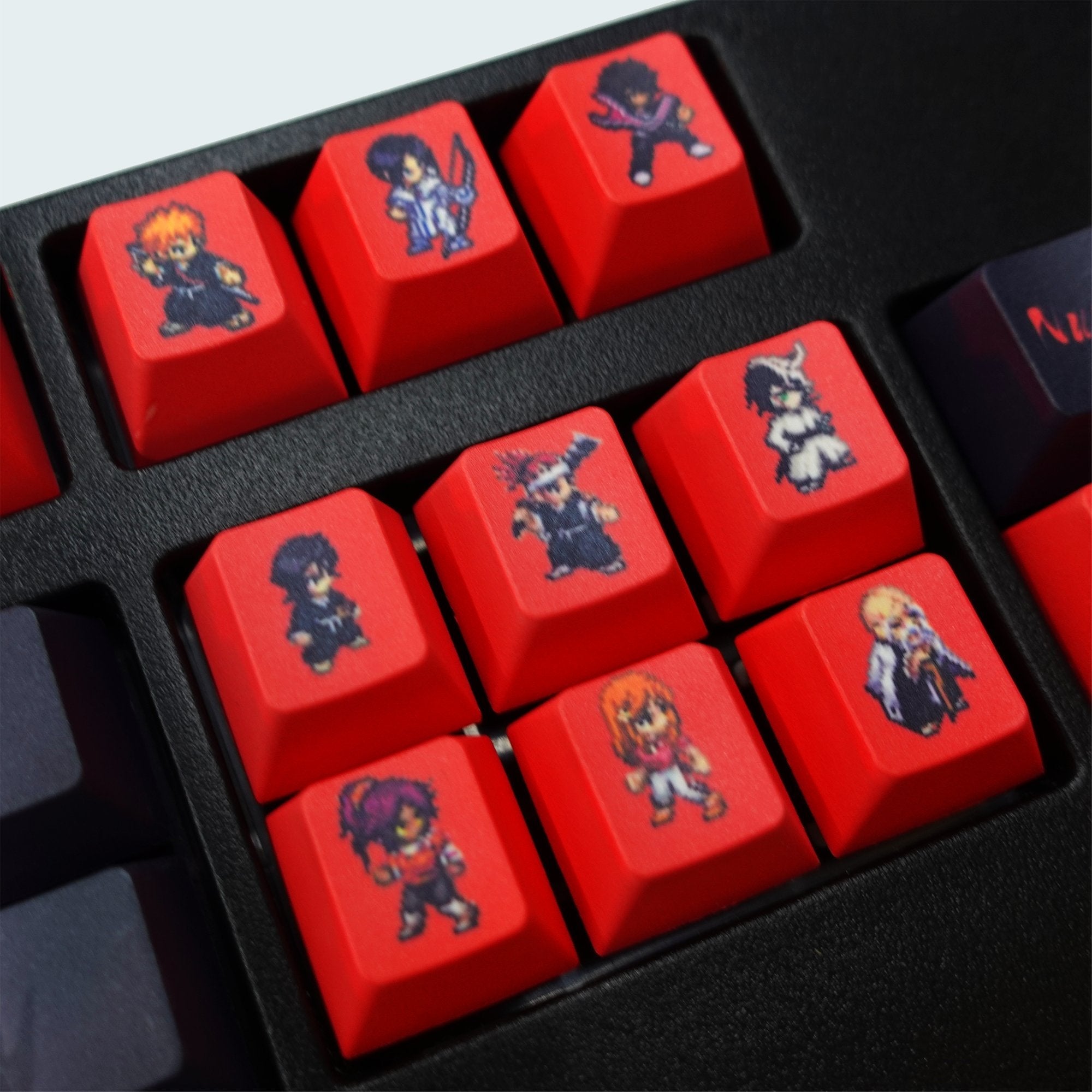 Bleach Keycaps | Kurosaki Ichigo Keycaps | Cool Anime Keycap Sets ...