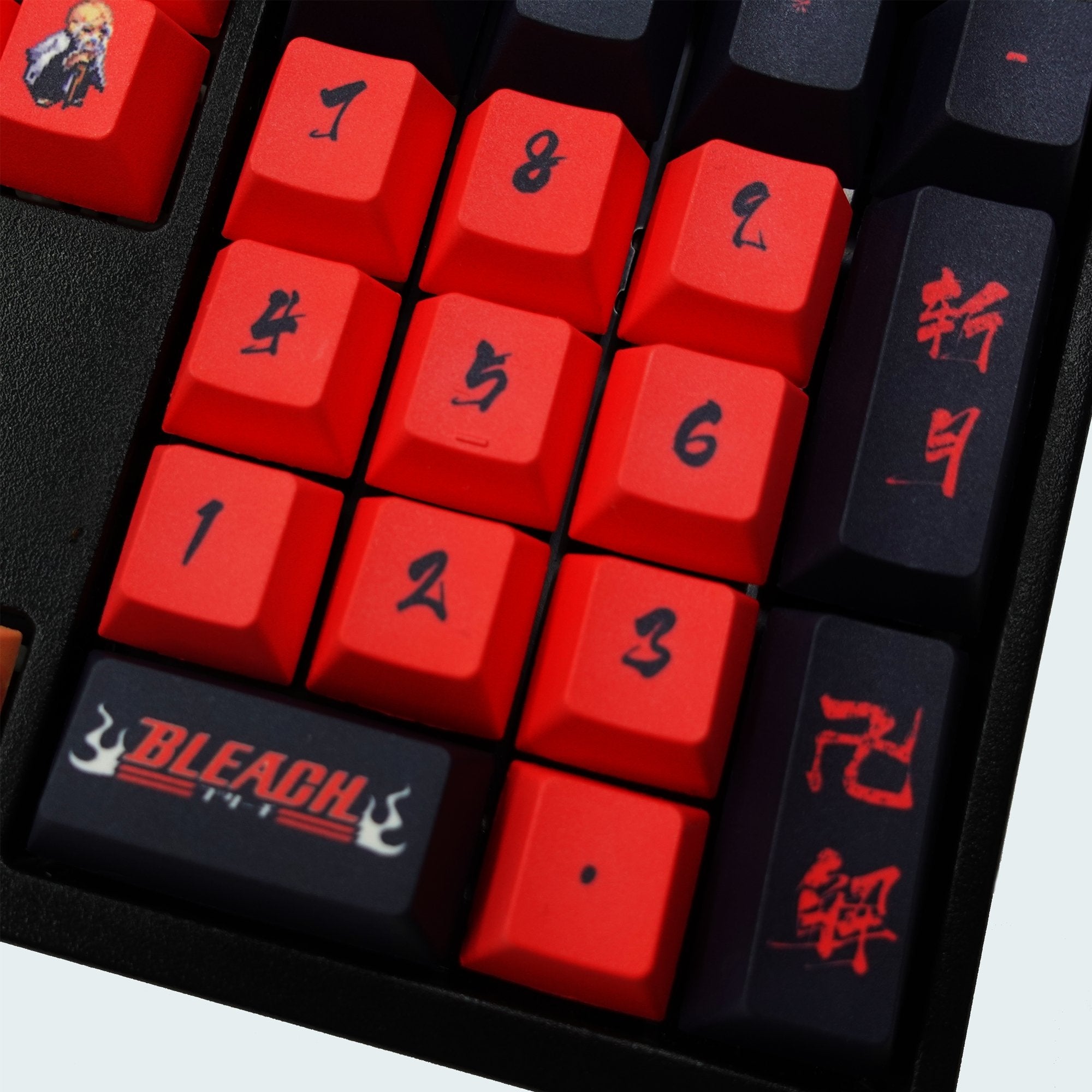 Bleach Keycaps | Kurosaki Ichigo Keycaps | Cool Anime Keycap Sets ...