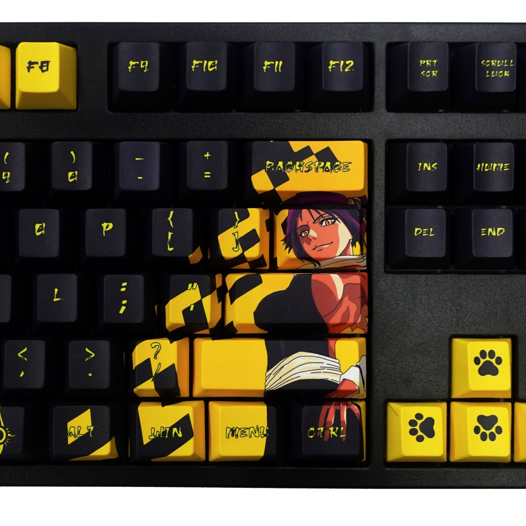 Fandomaniax- Bleach Keycaps, Yoruichi Shihouin Keycaps