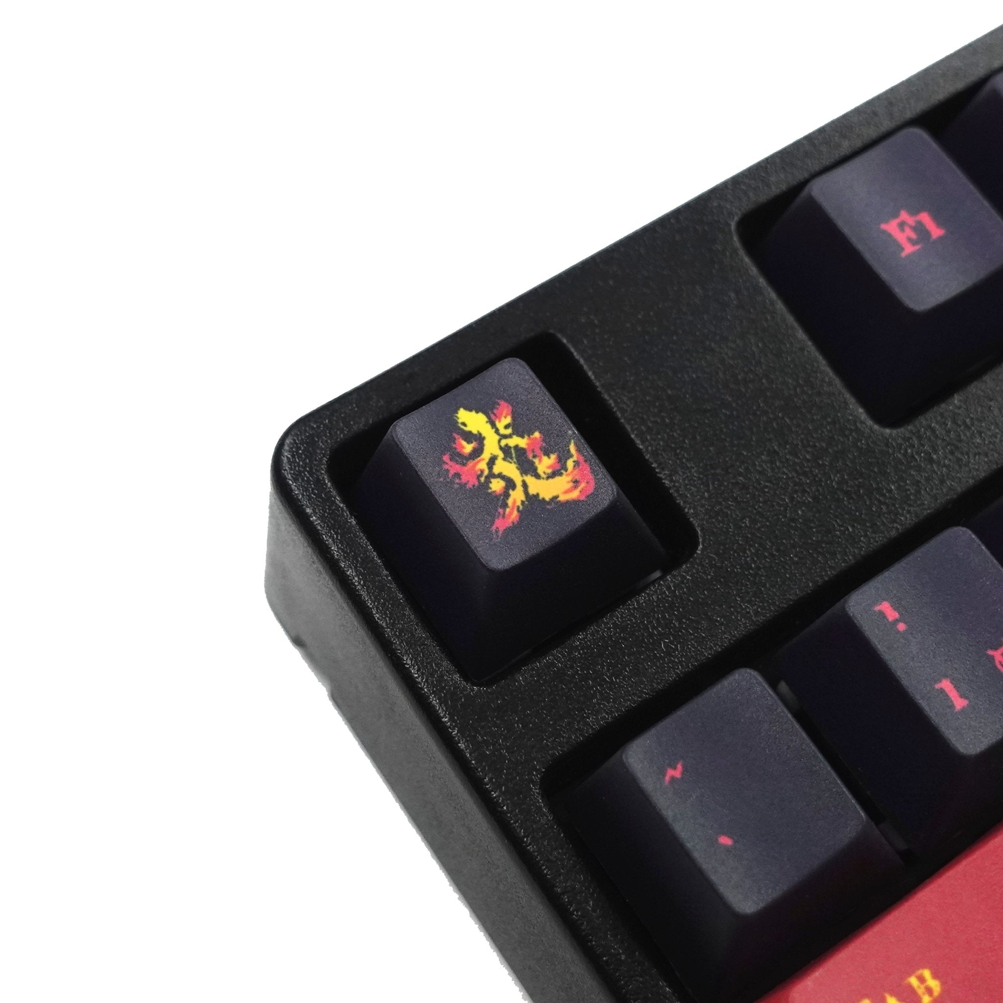 Demon Slayer Keycaps | Rengoku Kyojuro Keycaps | Cool Anime Keycap Sets ...