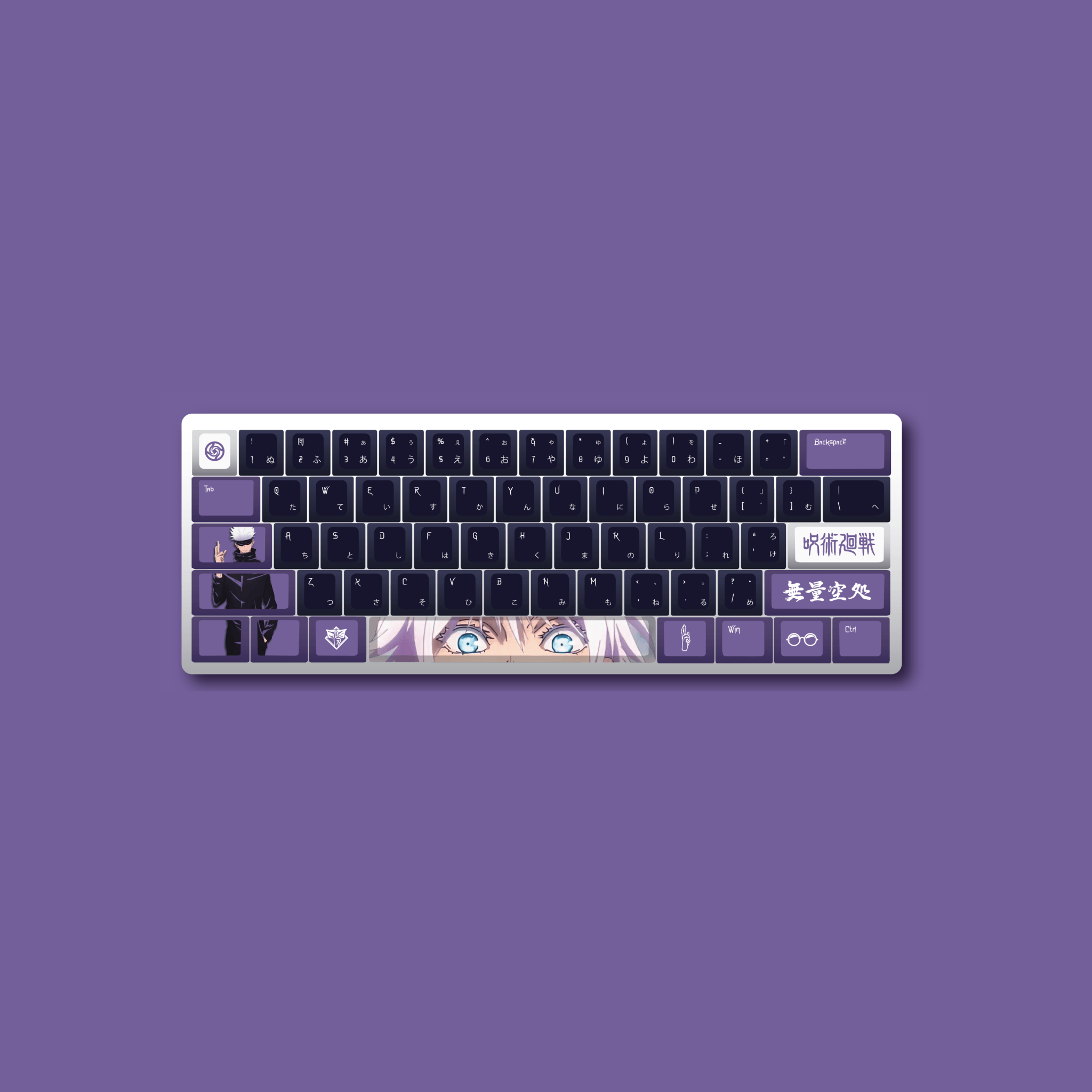 Jujutsu Kaisen Keycaps | Gojo Satoru Keycaps | Cool Anime Keycap Sets ...