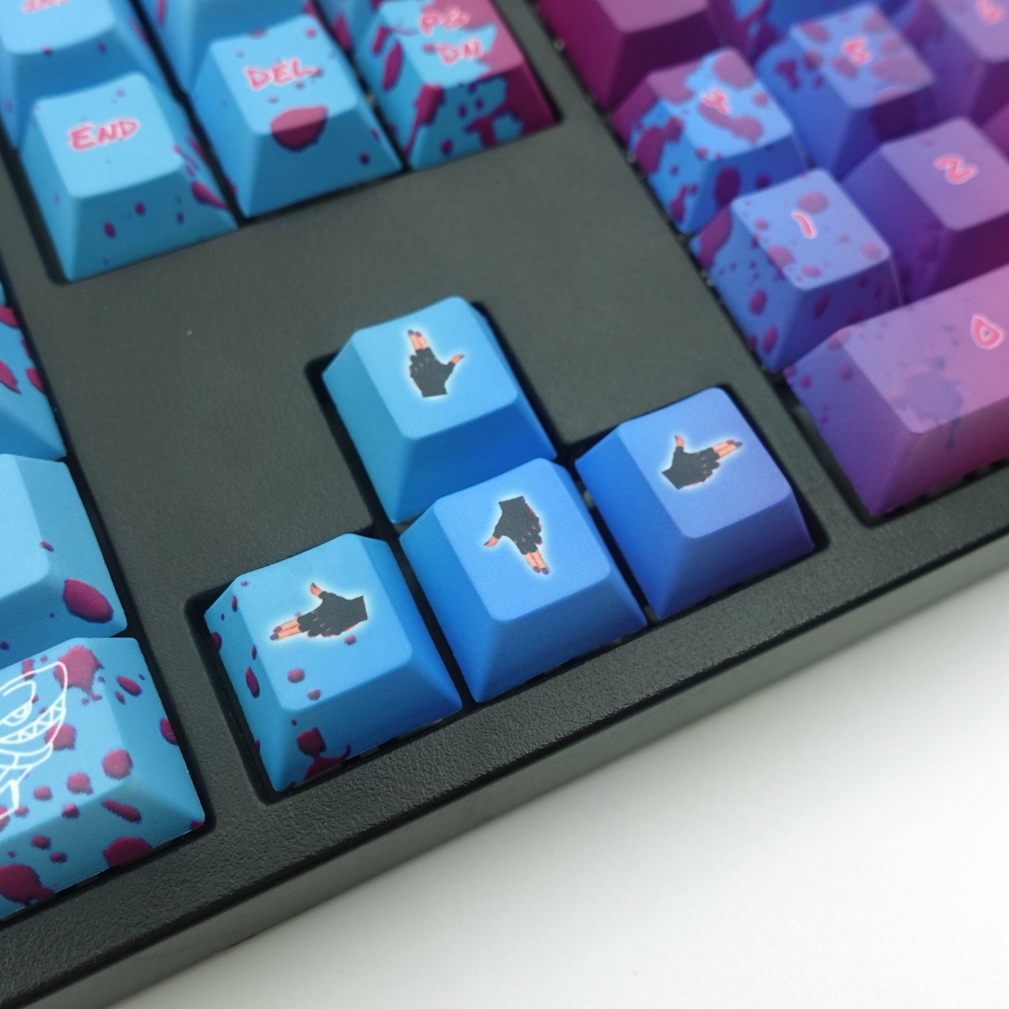 League of Legends | Jinx Keycaps | Gaming Anime Keycap Sets Keyboard ...