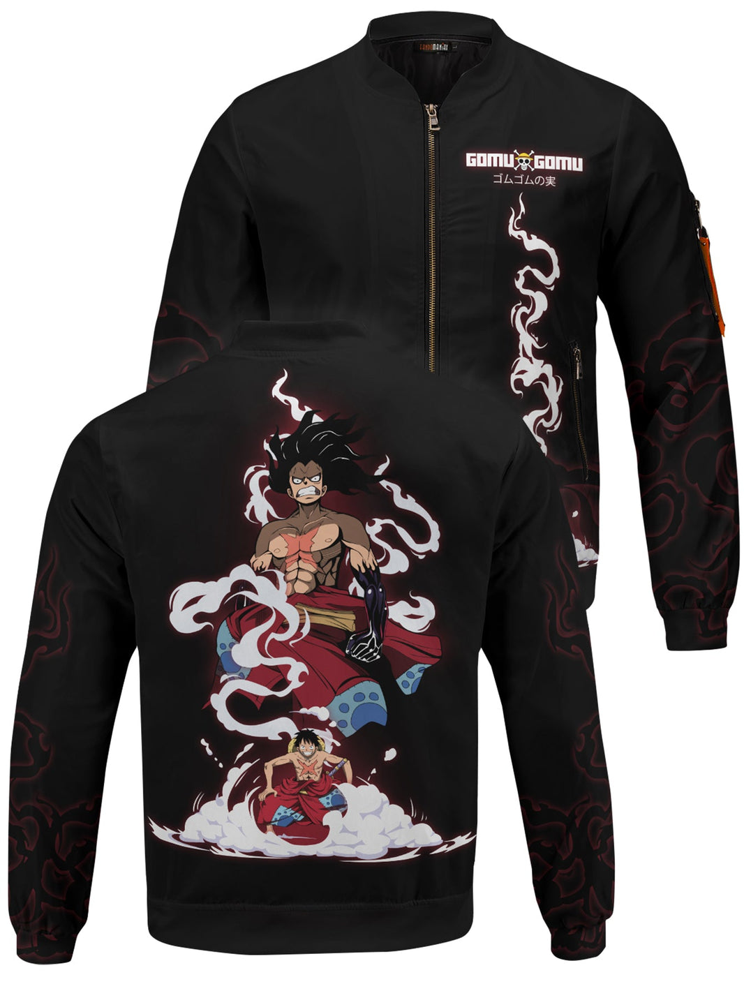 Fandomaniax - One Piece Bomber and Velvet Hoodie