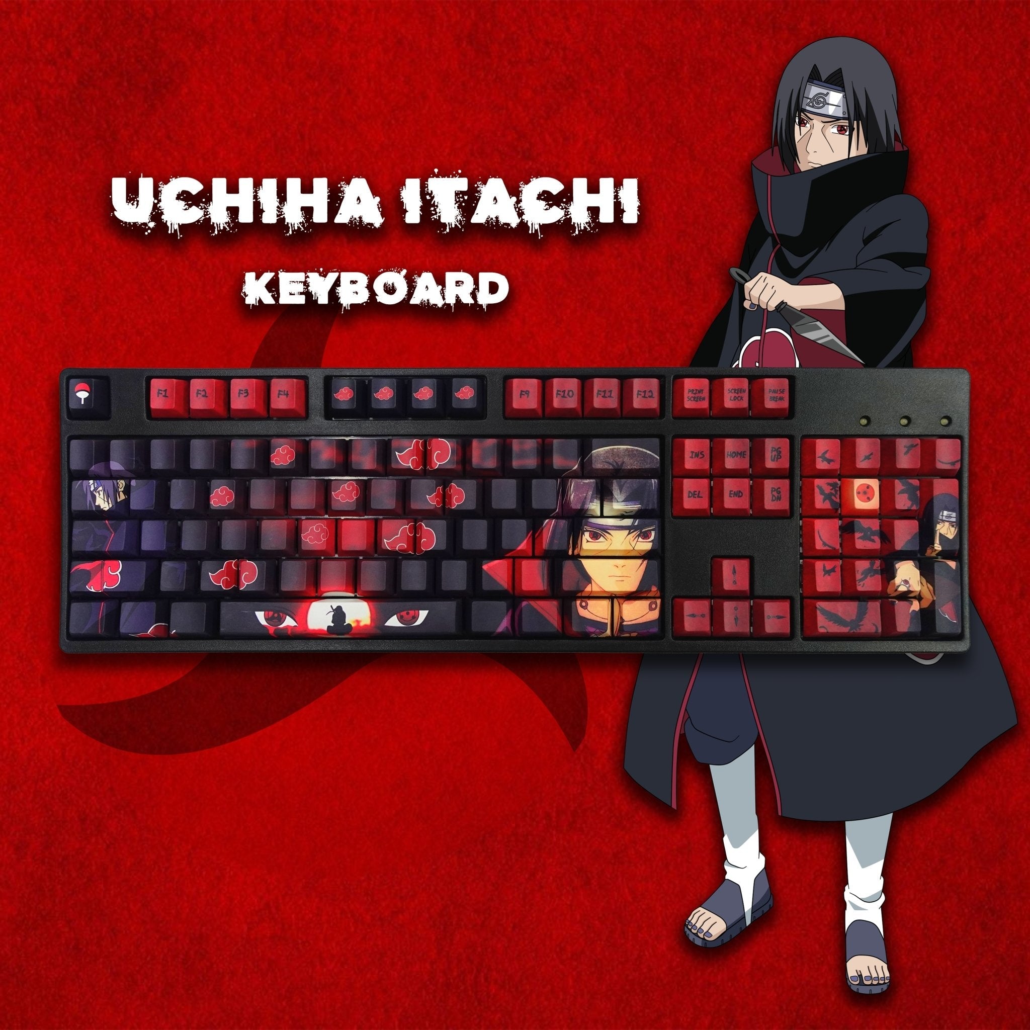 Naruto Keycaps | Itachi Uchiha II Keycaps – Fandomaniax