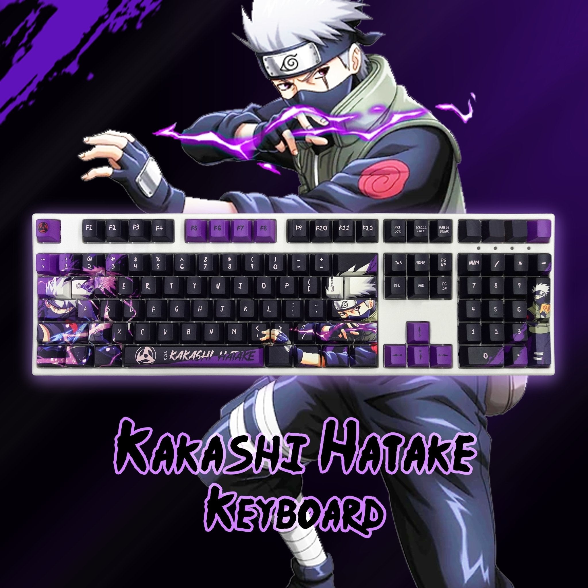 Fandomaniax- Naruto Keycaps | Kakashi Hatake Keycaps