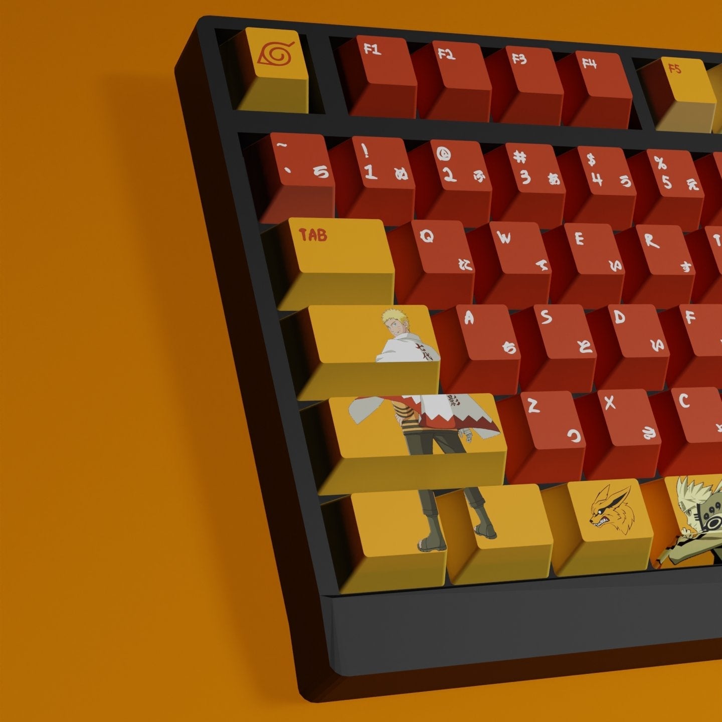 Fandomaniax- Naruto Keycaps | The 7th Hokage