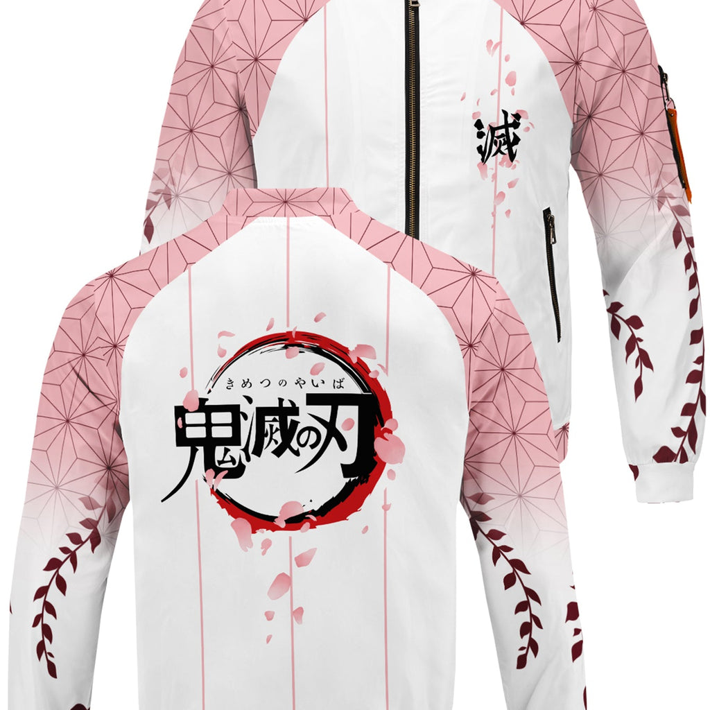 Nezuko Jersey Bomber Jacket – Fandomaniax