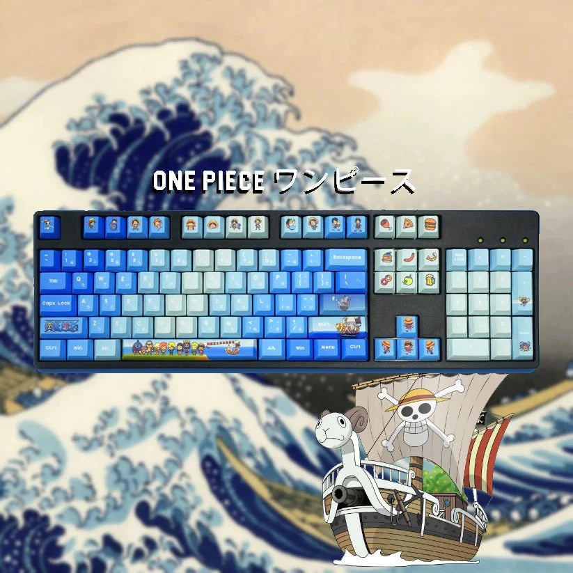Fandomaniax- One Piece Keycaps | Cool Anime Keycap Sets Keyboard