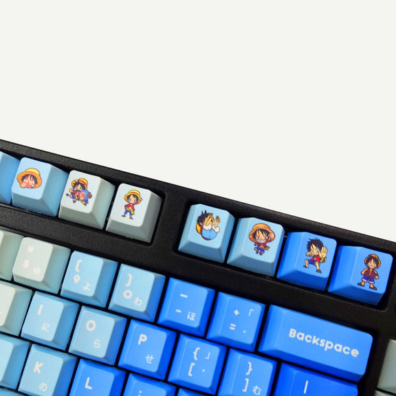 Fandomaniax- One Piece Keycaps | Cool Anime Keycap Sets Keyboard