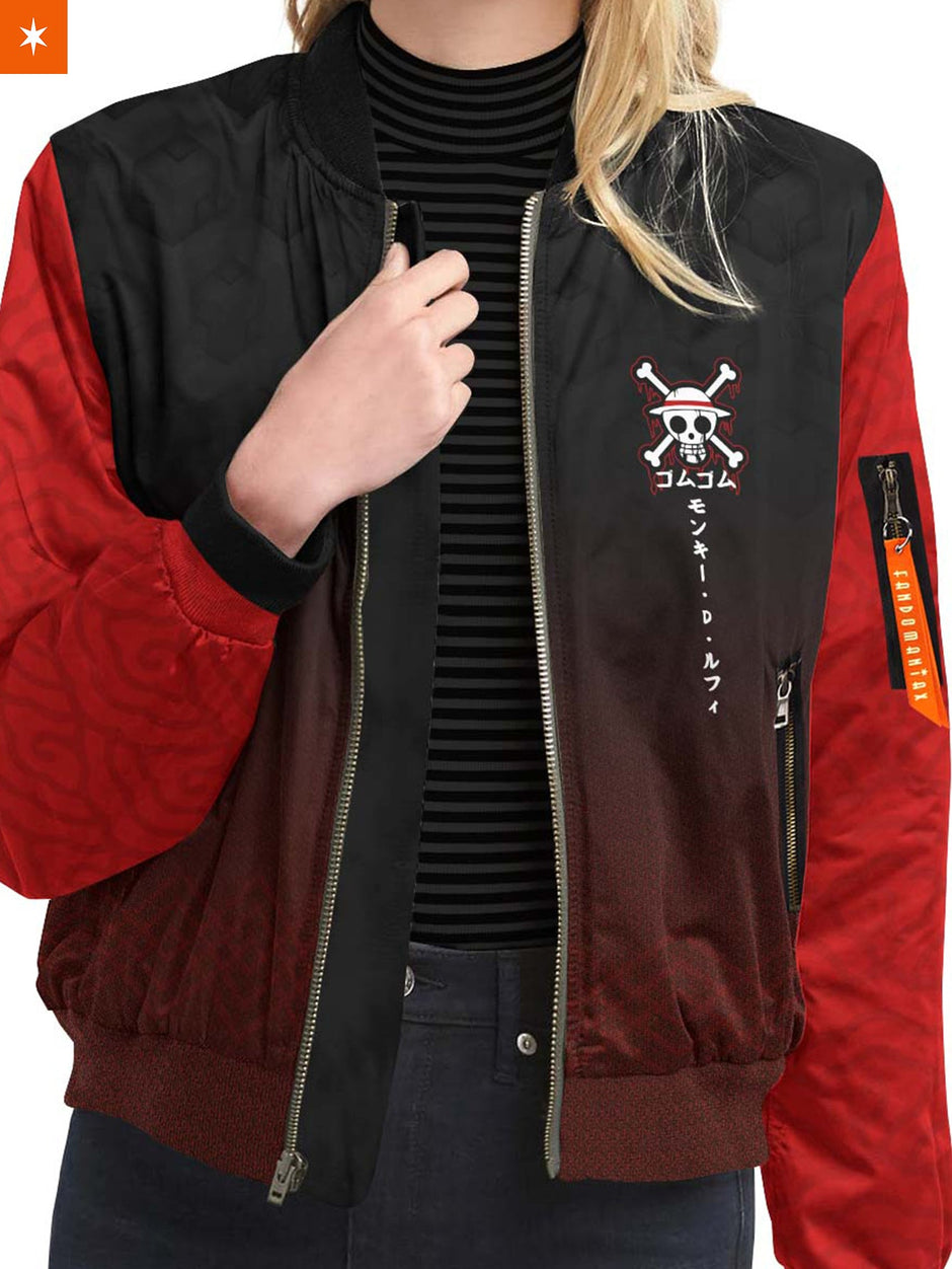 Fandomaniax - One Piece Bomber and Velvet Hoodie