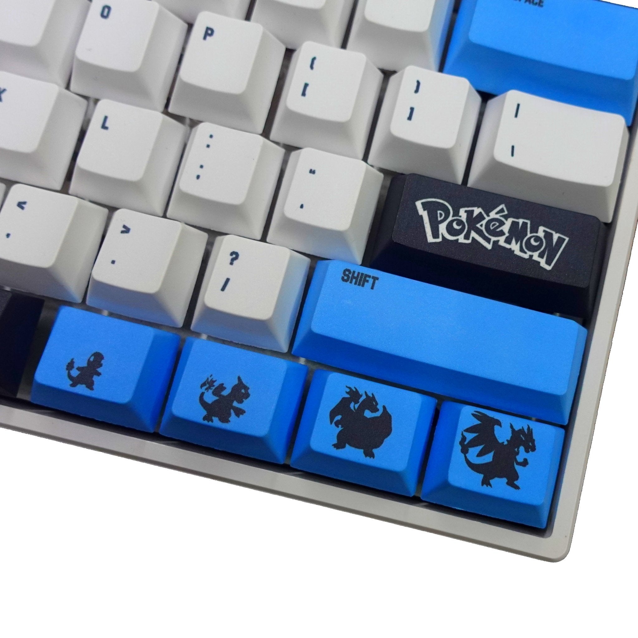 109 keys Pokemon Keycaps | Charizard X Keycaps | Cool Anime Keycap Sets ...