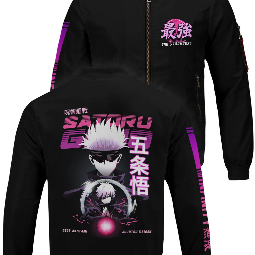 Satoru Gojo Bomber Jacket – Fandomaniax
