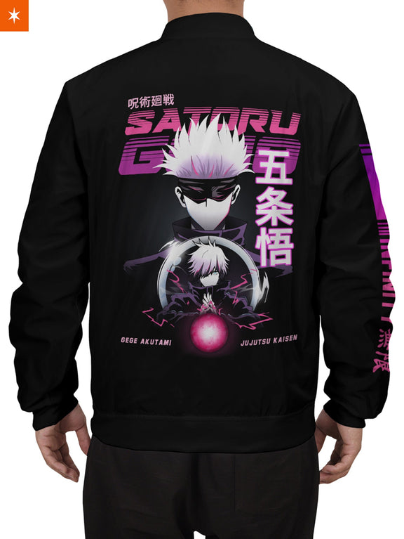 Fandomaniax- Satoru Gojo Bomber Jacket