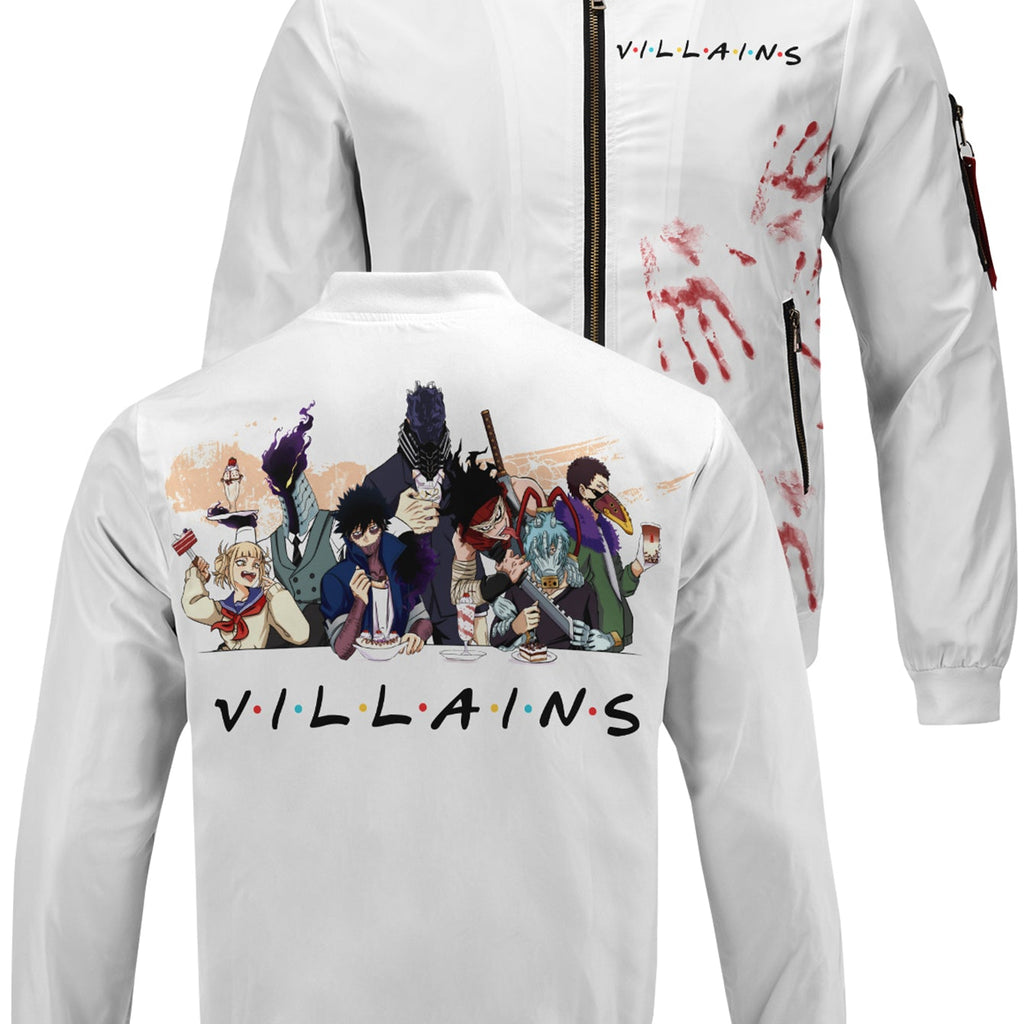 Super Villains Bomber Jacket – Fandomaniax