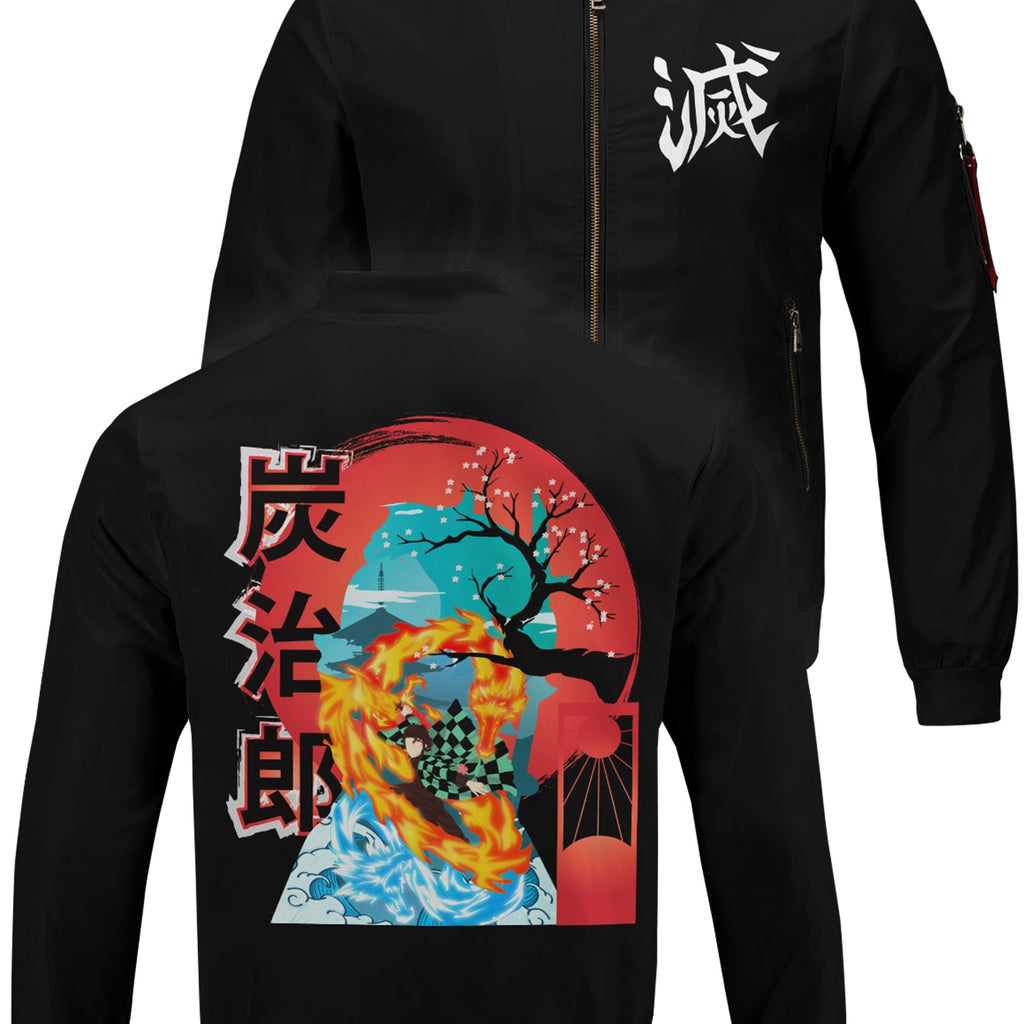 Tanjiro Spirit Bomber Jacket – Fandomaniax